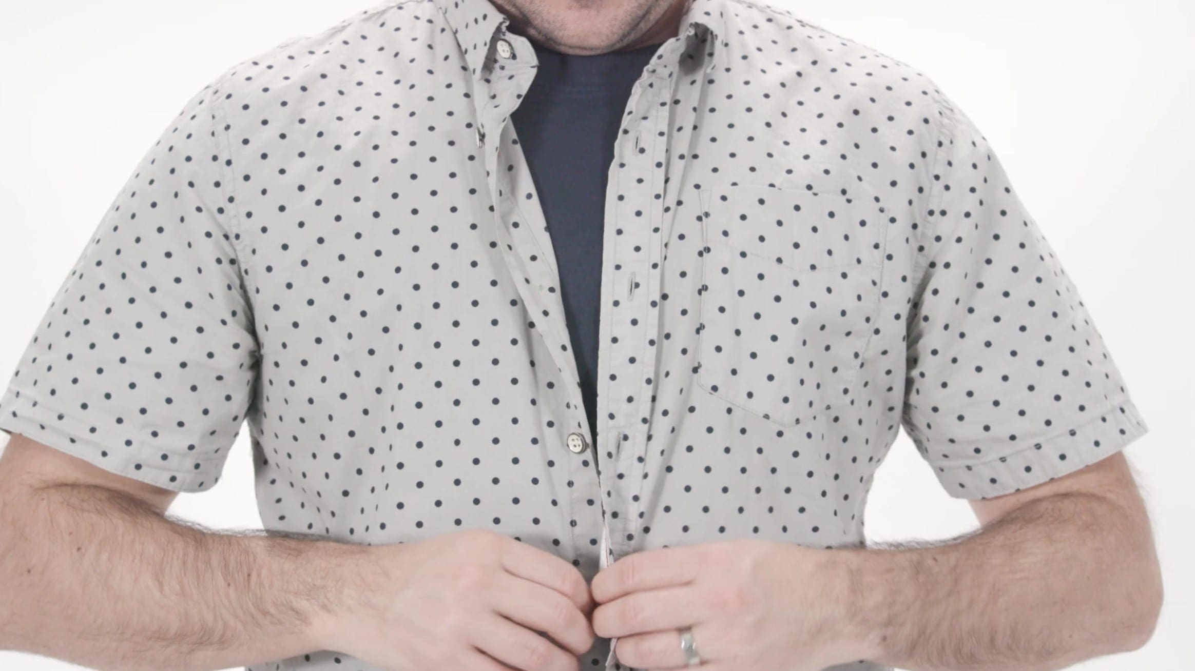 Sewing a button on a shirt | Love Your Clothes