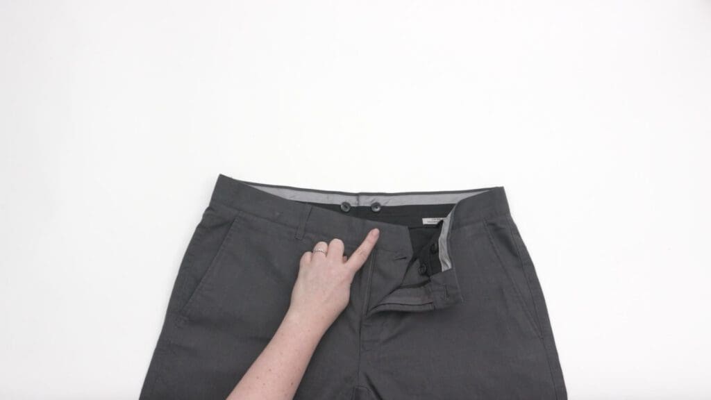 Sewing a button on pants | Love Your Clothes